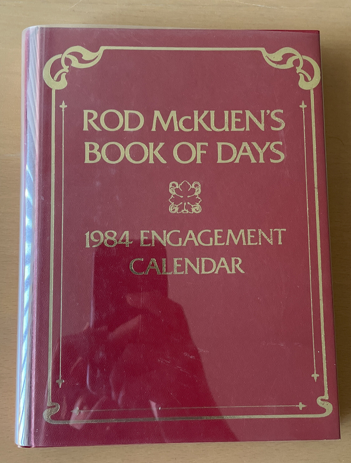 Rod McKuen's Book of Days hardcover SIGNED BOOK 1984 Engagement ...