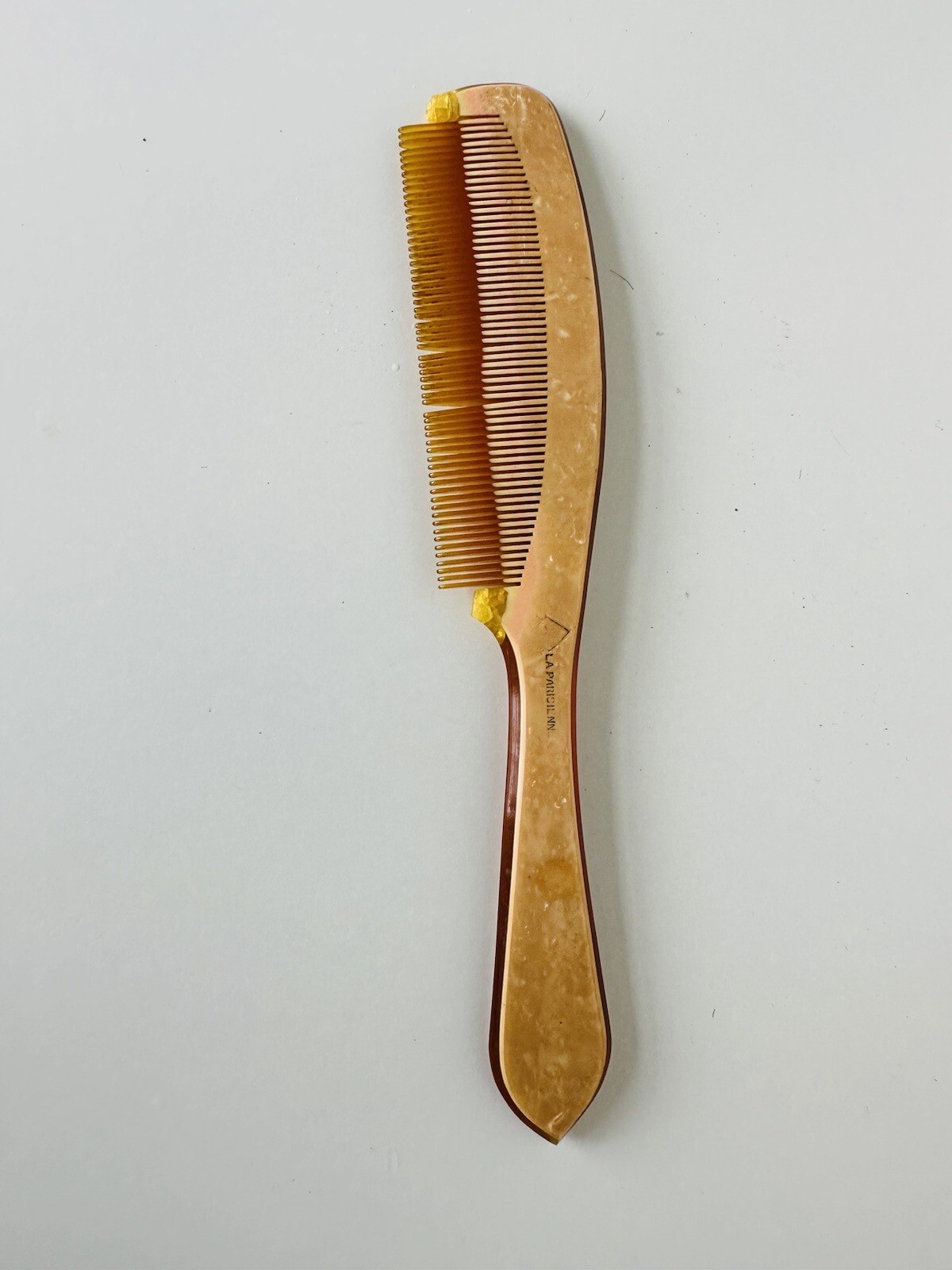 1920’S Art Deco Celluloid La Parisienne Hair Comb FRA… - Gem