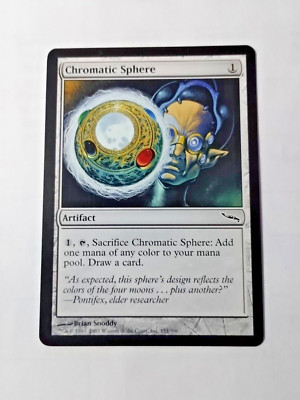 MTG Chromatic Sphere Mirrodin 151/306 Regular Com. - Bit of Edge Wear ...