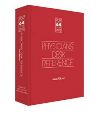 PDR: Physicians Desk Reference 2010 (Physicians' Desk Reference (Pdr ...