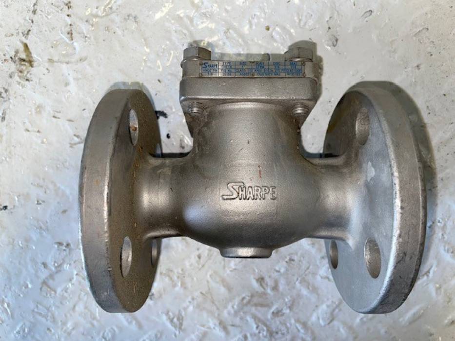 Sharpe 25116 1" Flanged Swing Check Valve, Class 150, 316SS, #96661 | eBay