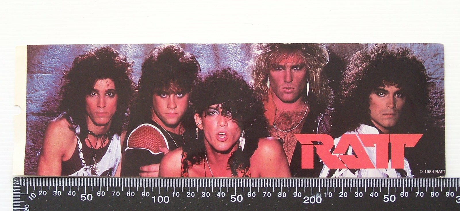 VINTAGE 1984 RATT LOS ANGELES BAND ROCK ALBUM ADVERTISING MUSIC PROMO ...