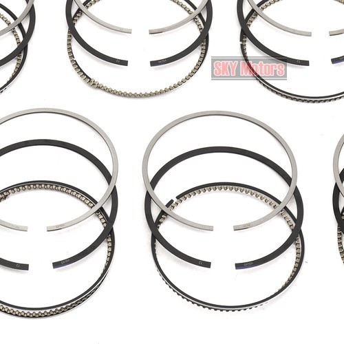 6pcs Piston Rings Set 83mm STD For Volvo S80 XC90 2.9T T6 B6294S B6294T ...