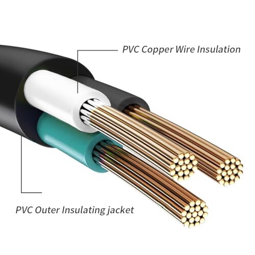 20ft Extension Cordflat Plug 3 Prong Short Extension Cordswhite 16 ...