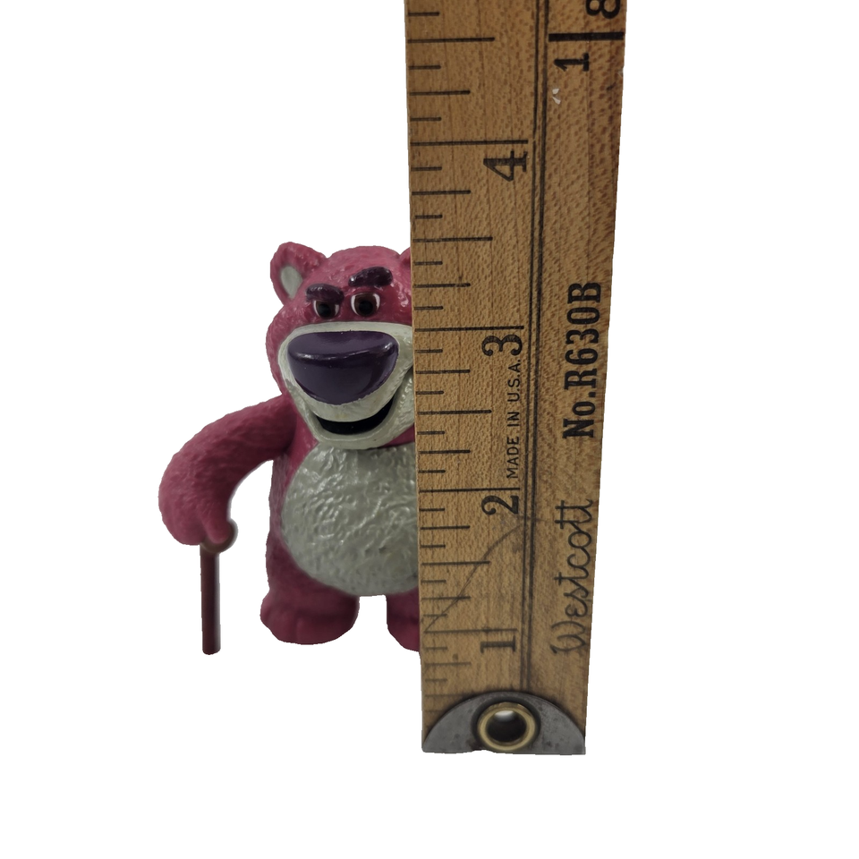 Disney Pixar Toy Story 3 Lotso Pink Bear PVC Figure Lots O Huggin 3 ...