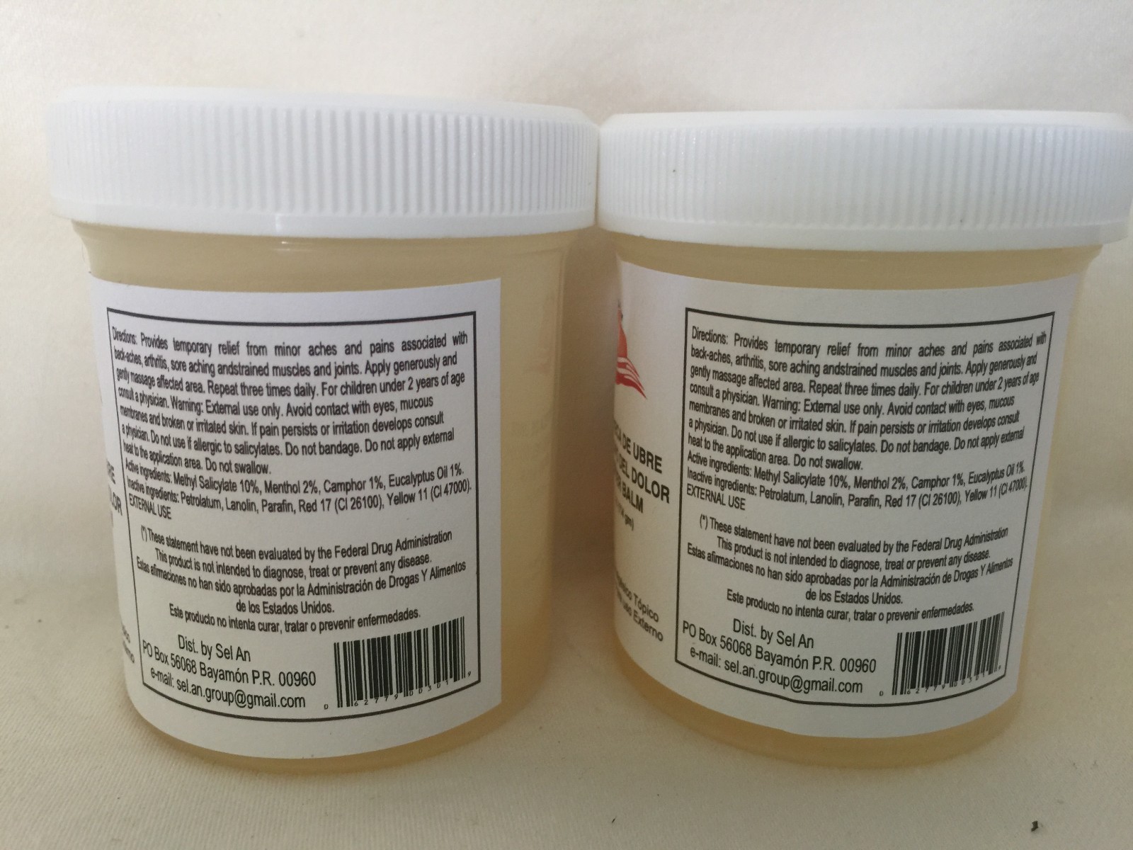 2 Manteca De Ubre Yellow Vaquita Relieving Ointment Muscle Pain UDDER ...