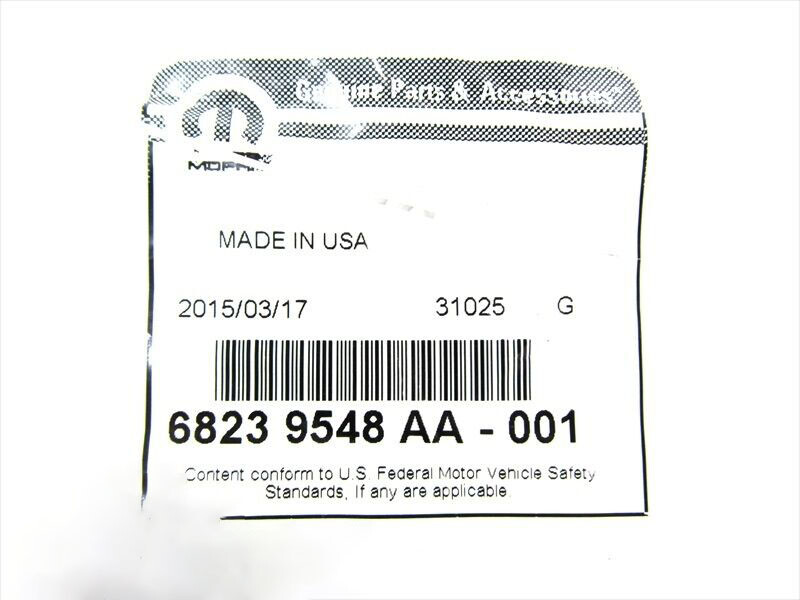 2015-2017 DODGE CHALLENGER SRT GRILLE EMBLEM BADGE NAMEPLATE OEM MOPAR ...