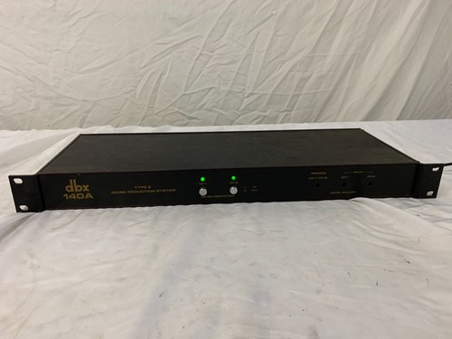 DBX MODEL 140A NOISE REDUCTION SYSTEM Encoder/decode Two-Channel Type ...