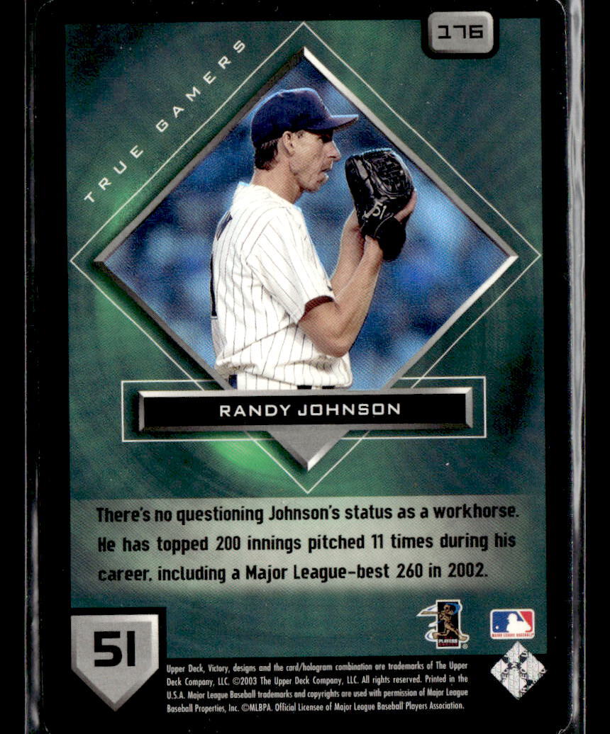 2003 Upper Deck - #176 Randy Johnson for sale online | eBay