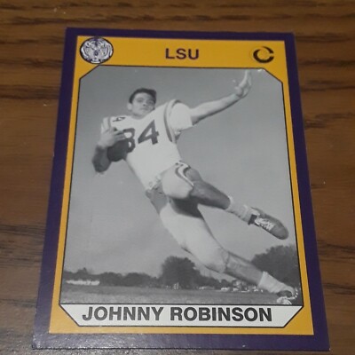 1990 Collegiate Collection LSU Johnny Robinson LSU Halfback #175 | eBay