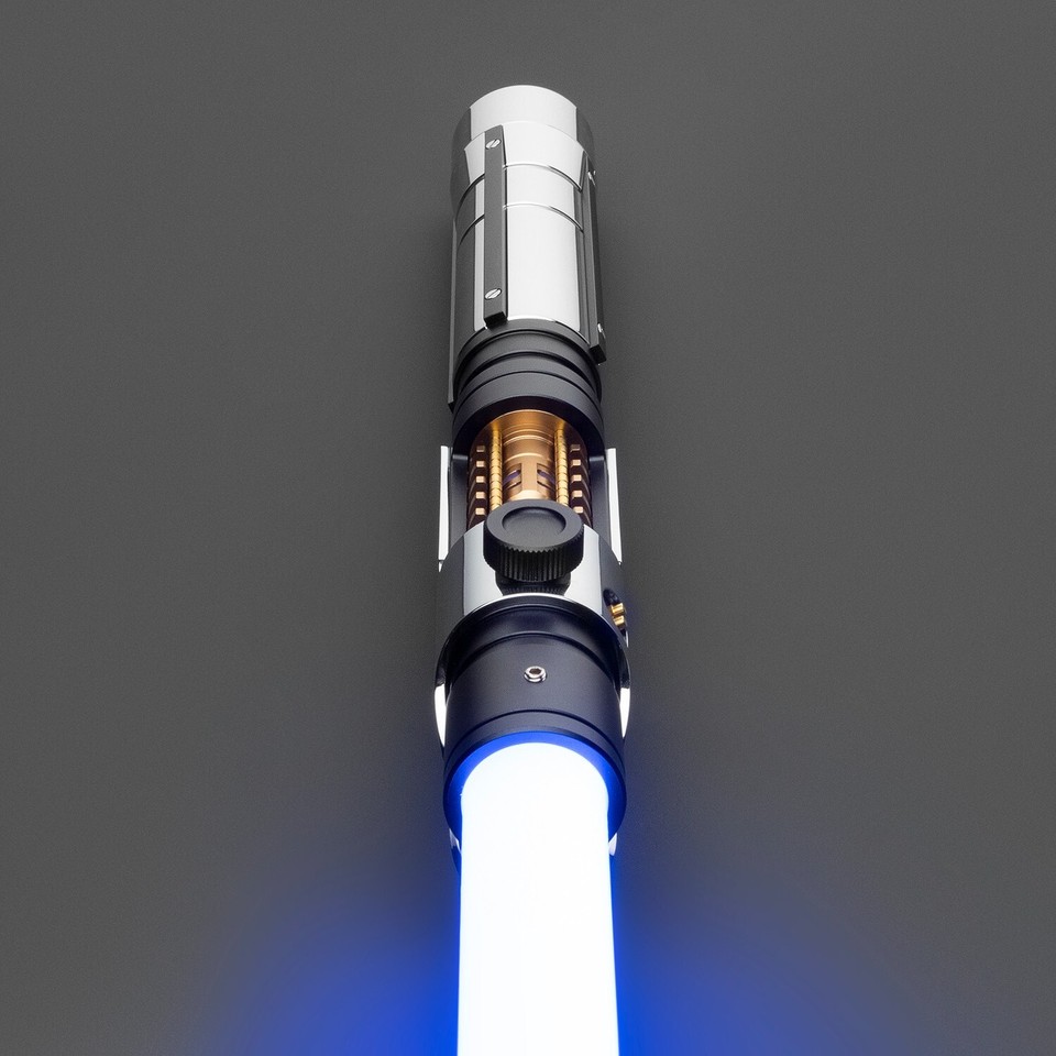 Star Wars Lightsaber LGT Saber "Starkiller" Kyber crystal hilt Replica ...