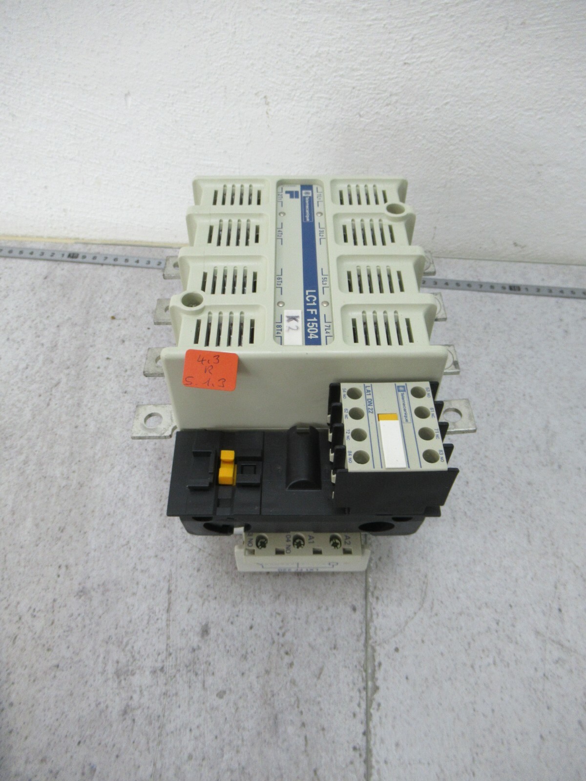 Telemecanique 4 Pole Magnetic AC Contactor 24vac Coil LC1F1504 USG for ...