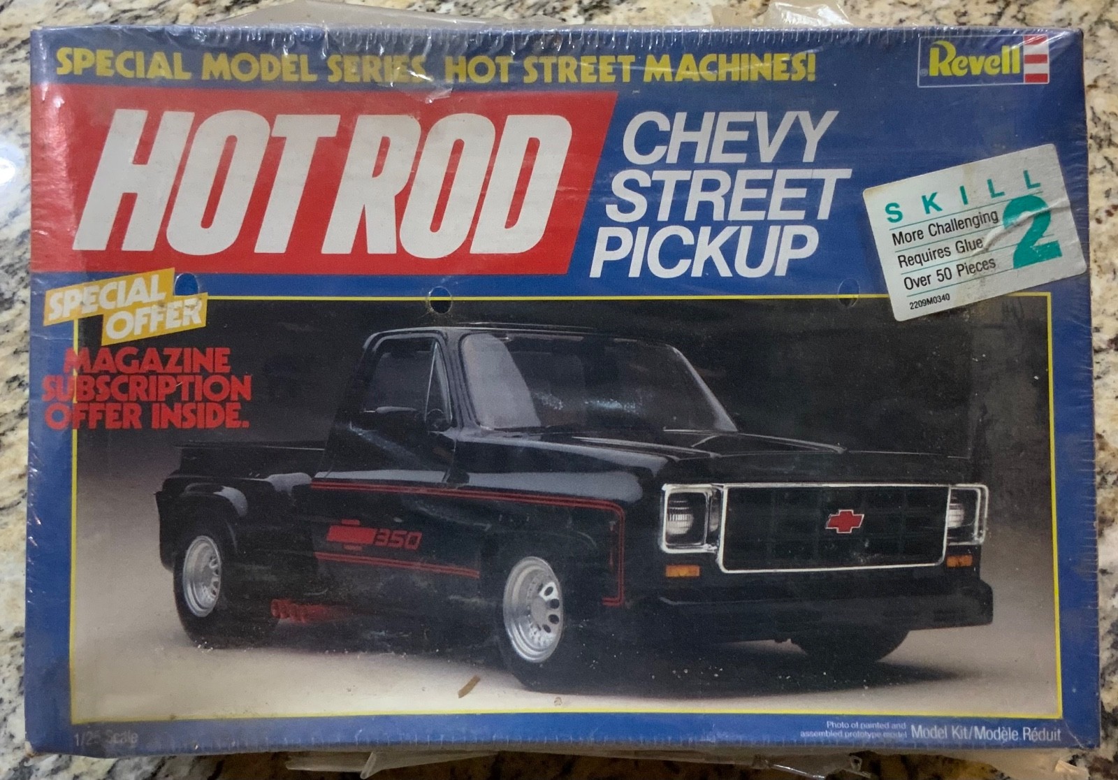 1978 Chevy Stepside Pickup, Revell 1/25 Scale Model Kit No. 7135 New ...