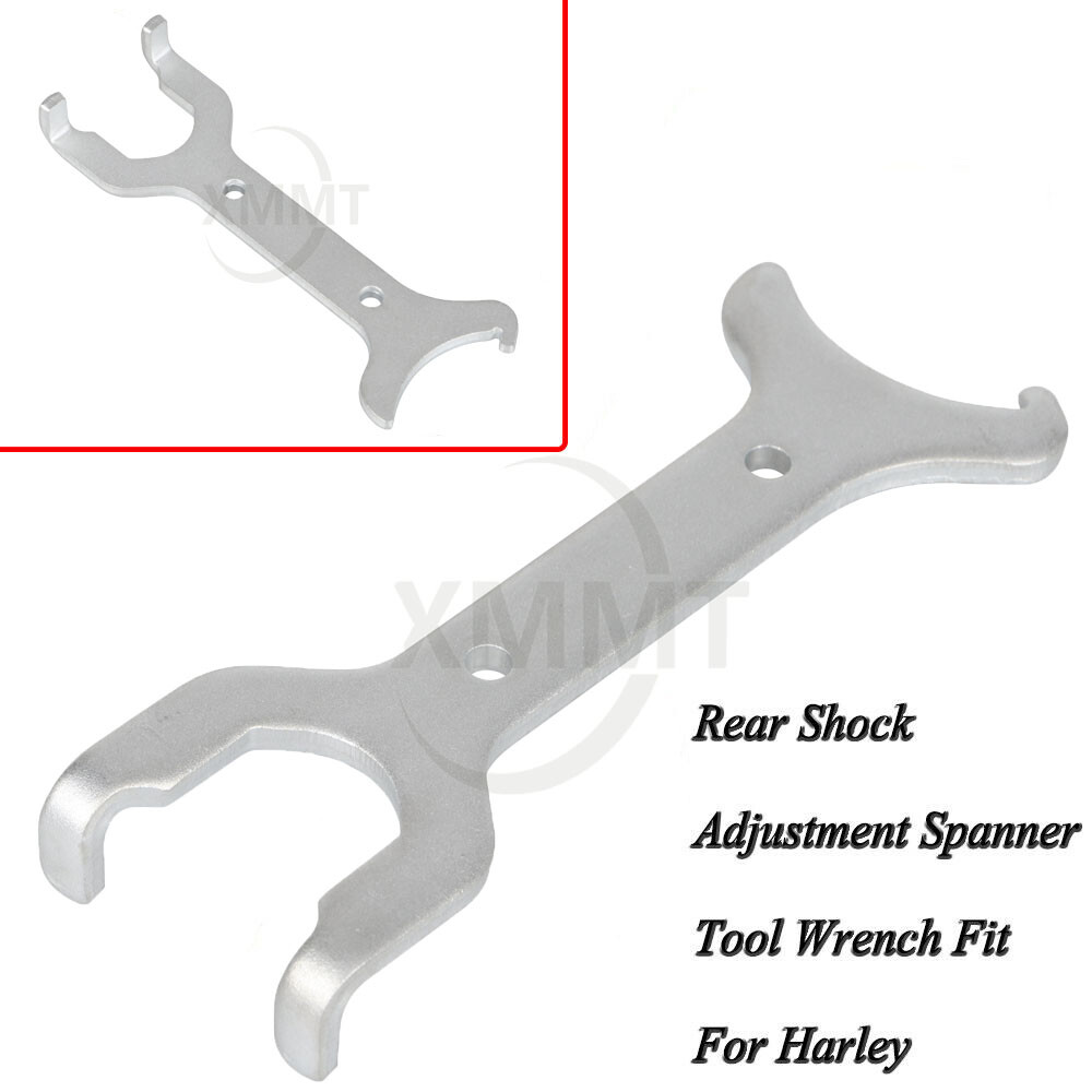 Rear Shock Adjustment Spanner Tool Wrench Fit For Harley Dyna Softail ...