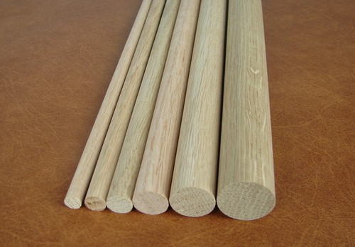 Rundstab Eiche Ø7,8,9,10,11,12,16,20,25,30,35,40,45,50mm x 1000mm ...