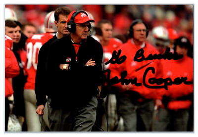 John Cooper Ohio State Buckeyes Hand Signed 4x6 Photo TC46-6759 | eBay