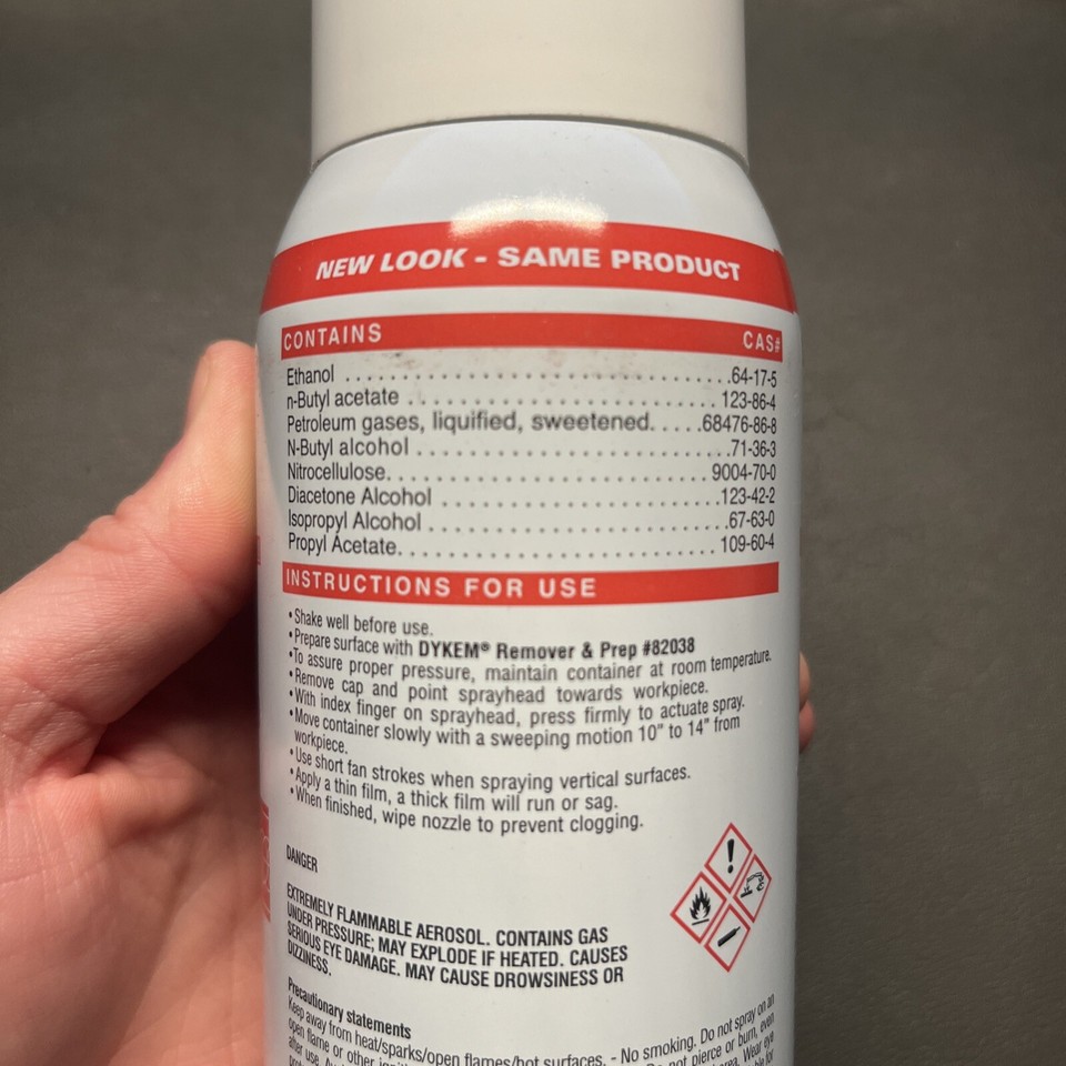 Dykem 80096 Steel Red Layout Fluid, 12 Ounce Aerosol Can | eBay