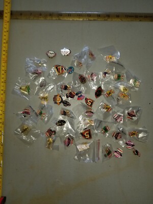Lot of Vintage Label Hat Tie Tack Pin Pinbacks | eBay