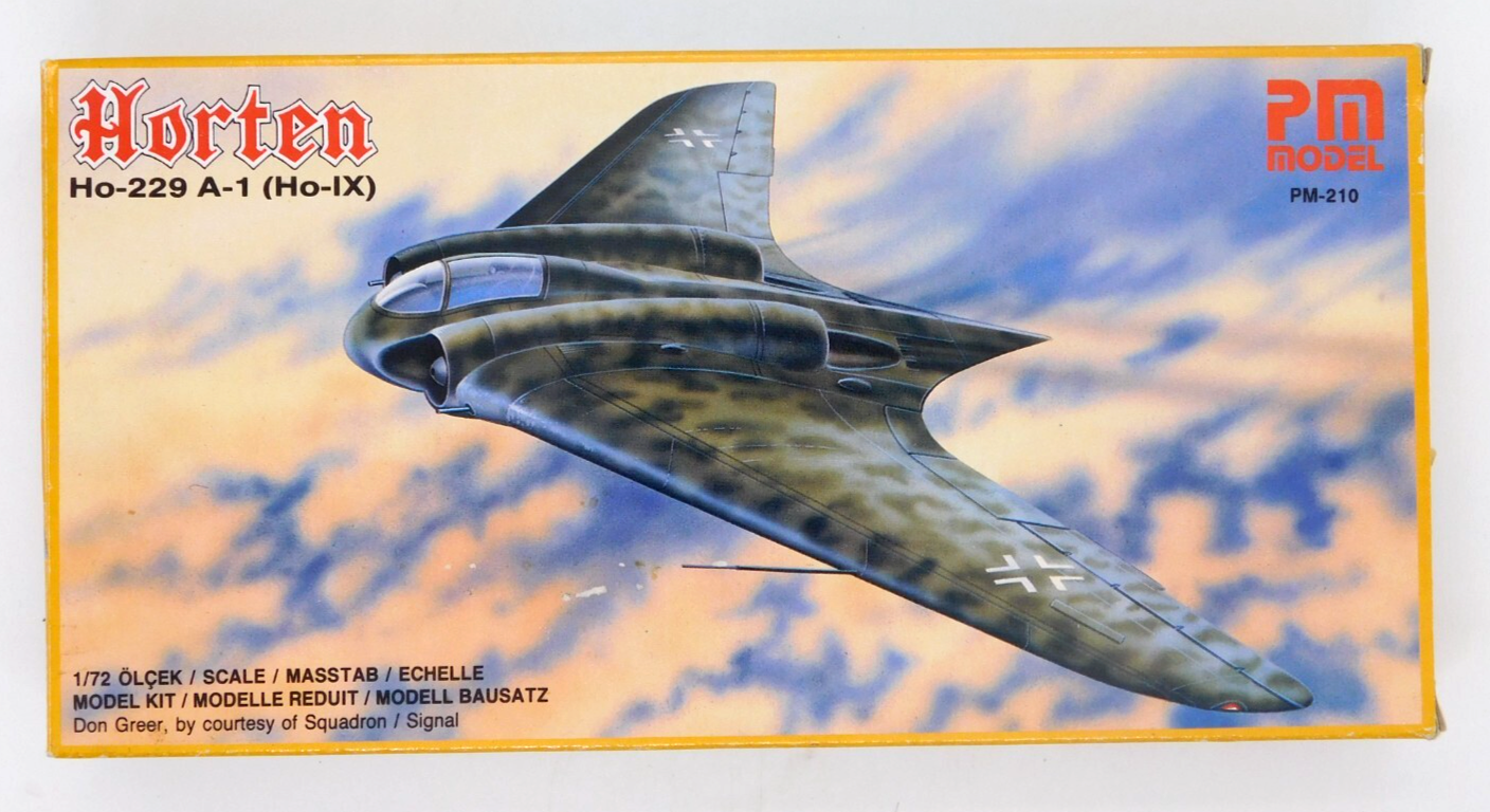 PM Horton Ho-229 A-1 Ho-IX 1:72 PM-210 Model Kit German WWII Jet | eBay