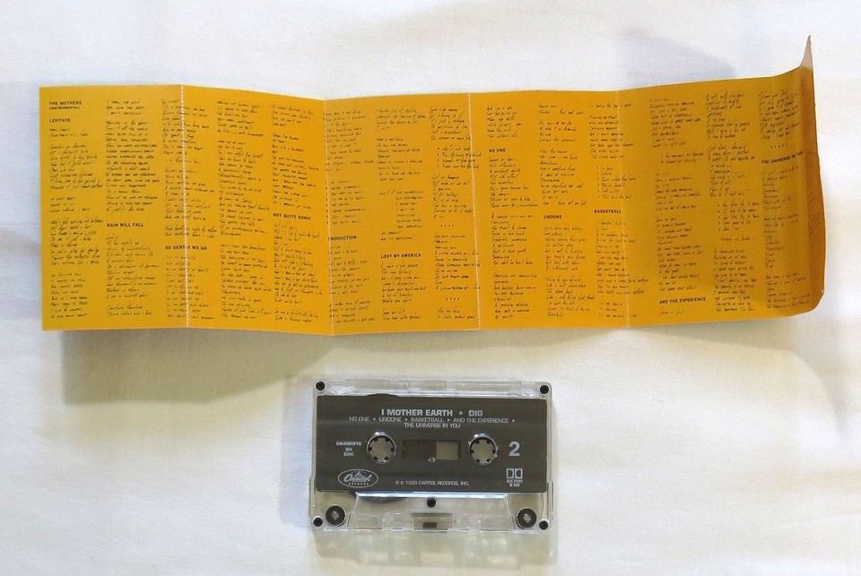 I Mother Earth Dig Cassette Tape 1993 USA Capitol | eBay