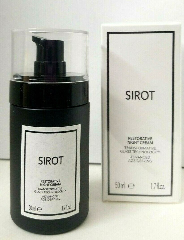 SIROT RESTORATIVE NIGHT CREAM GLASS TECHNOLOGY ADVANCED AGE-DEFYING 1 ...