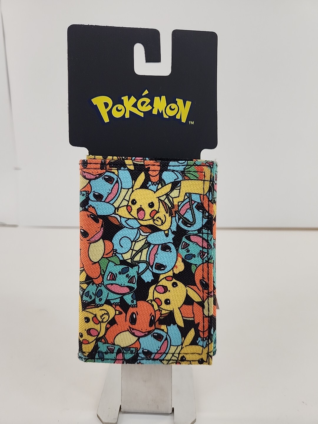 Pokemon Trifold Wallet Brand New 7 Pocket Pikachu Charmander Squirtle ...