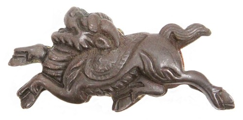Antique Japanese Shakudo Obidome Kirin Buckle Menuki Obi Japan Old | eBay