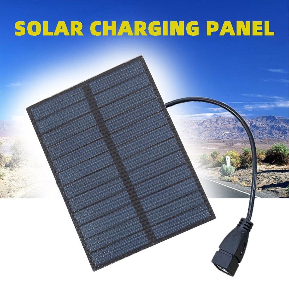 HG Solar Panel 3W 5V Portable Polysilicon Solar Photovoltaic Panel For ...