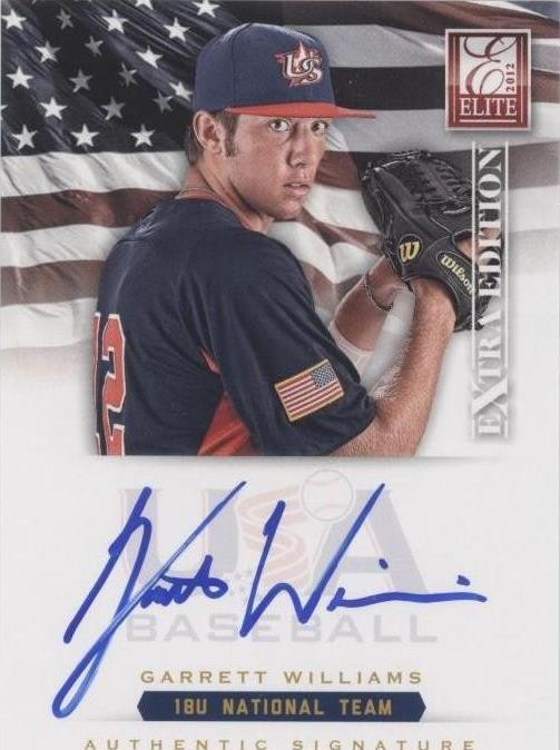 2012 Elite Extra Edition - USA Baseball 18u Team Signatures Garrett ...