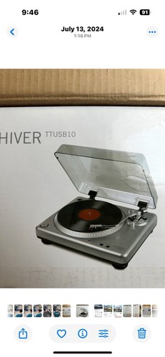 ION Audio TTUSB10 Turntable for sale online | eBay