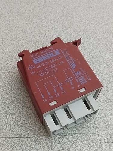 Miele W149 W145S Relais Eberle 3493494 041901580307 DC 12v 14a Ac 250v ...