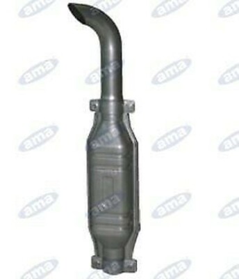 Muffler With Extension Cord Curved Small Ø 60mm L1140mm for Tractor ...