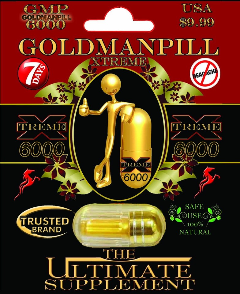 Go Goldman, Natural Male Enhancement Pill GUARANTEED POWERFUL ERECTION ...