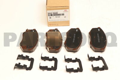 581012SA30 Genuine Hyundai / KIA PAD KIT-FR DISC BRAKE | eBay