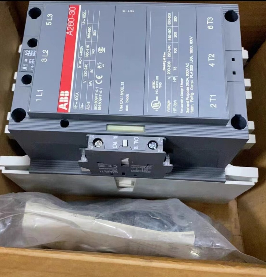 1pc ABB A260-30-11 Contactor 110V50Hz/110-120V60Hz 1SFL531001R8411 | eBay