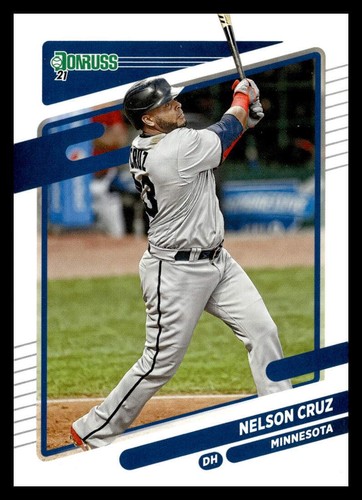 2021 Donruss #120 Nelson Cruz Minnesota Twins Baseball Card | eBay