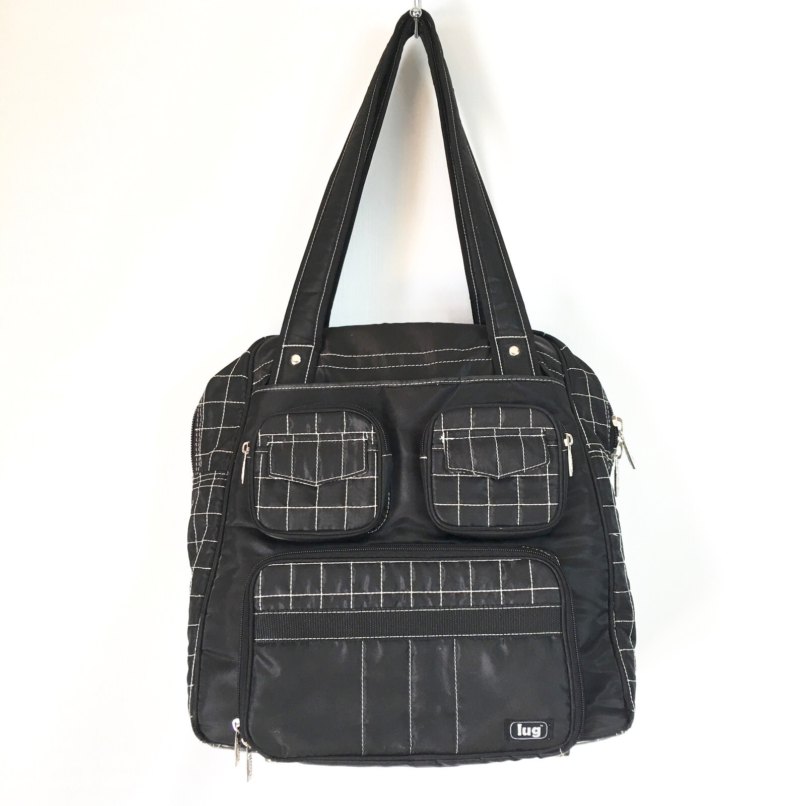 Lug Puddle Jumper Bag Black Quilted Carry On Travel L… - Gem