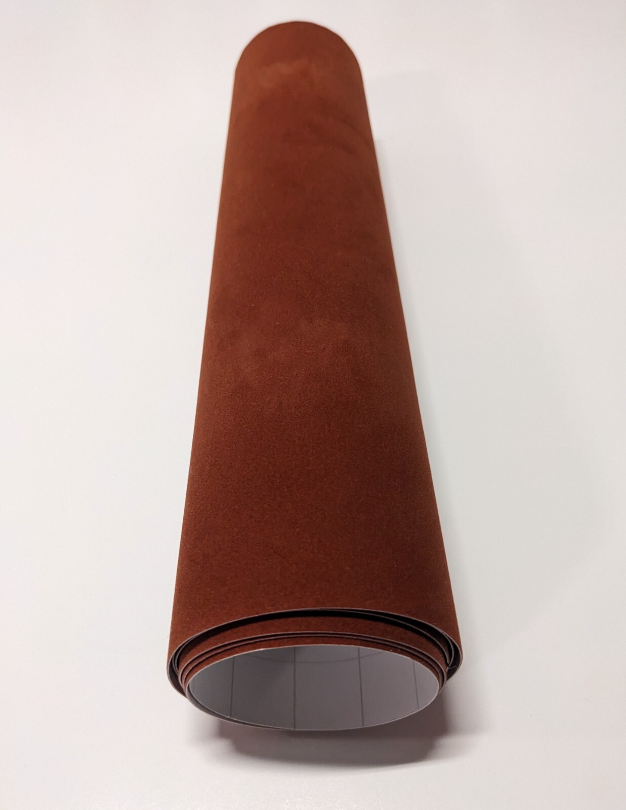 Alcantara Style Brown Velvet Vinyl Wrap - AIR FREE - Car Faux Suede ...