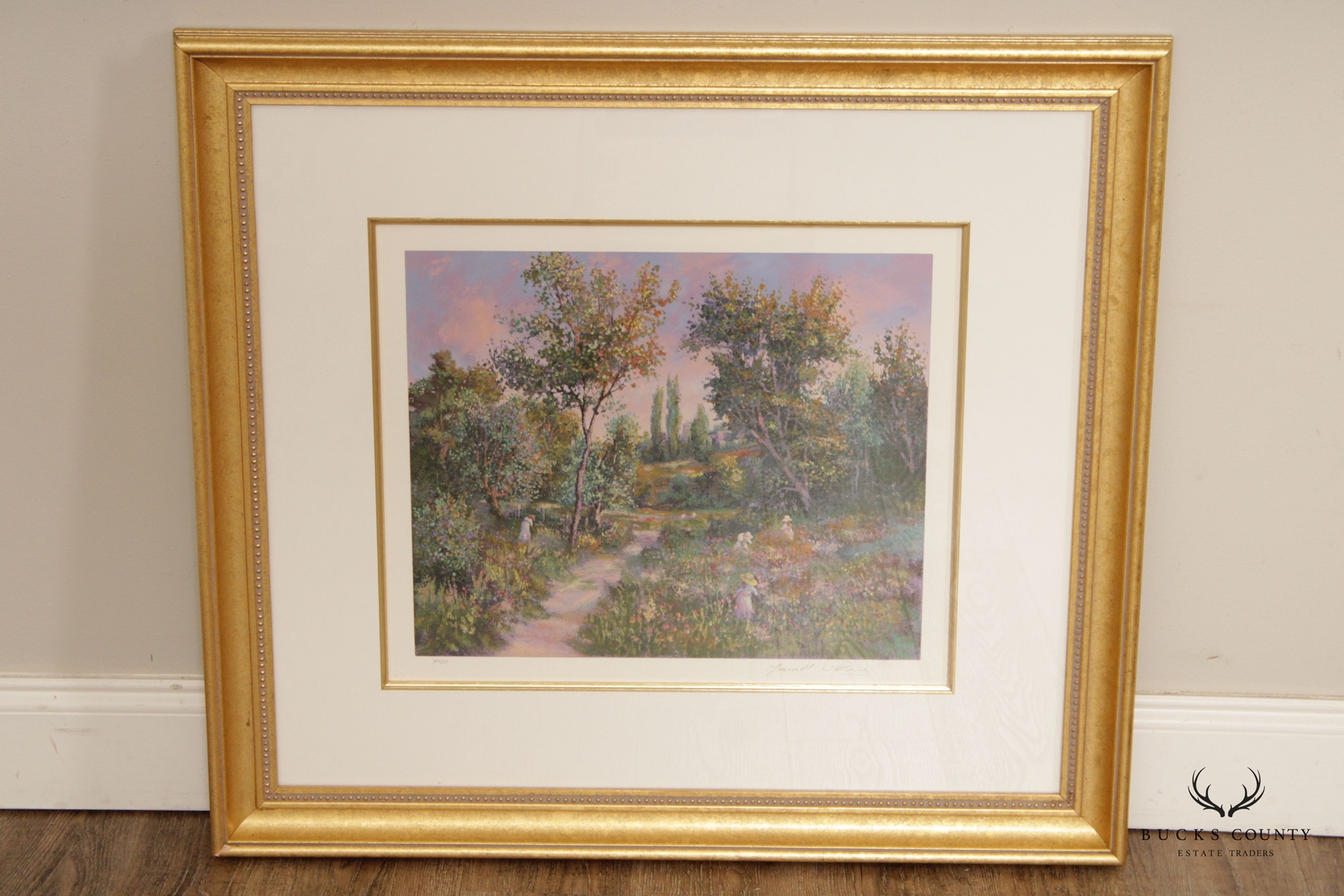Colin Maxwell Parsons 'Flower Gathering' Artist's Proof Serigraph | eBay