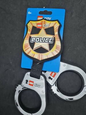 LEGO City 854018 Police Handcuffs & Badge Foam Play Costume Dress up ...