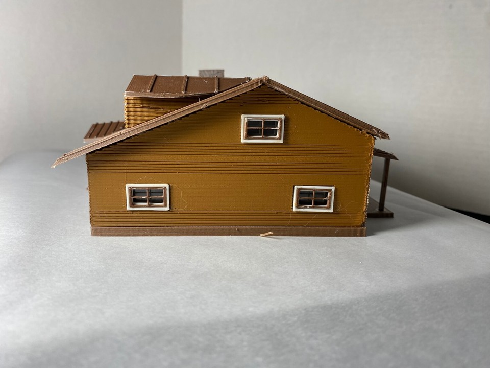 Assembled Scale Model Uncle Mark's Cabin T, Z, N, HO, S, & O Scales ...