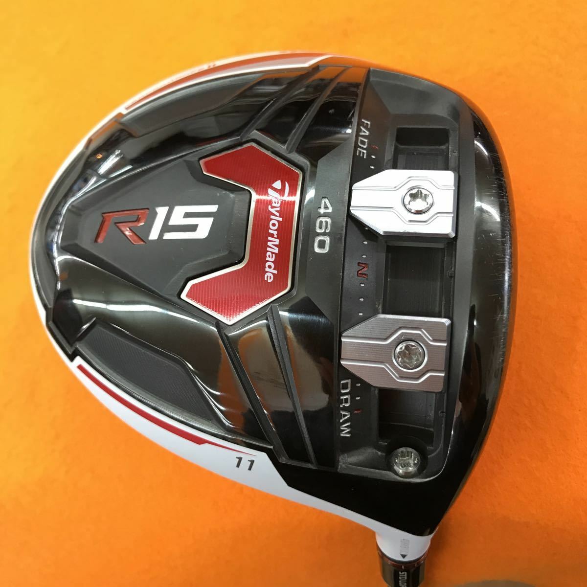 Golf Driver TaylorMade R15 460 TM1-115 Flex S 11 45.5inch Golf Driver TaylorMade R15 460 TM1-115 Flex S 11 45.5inch