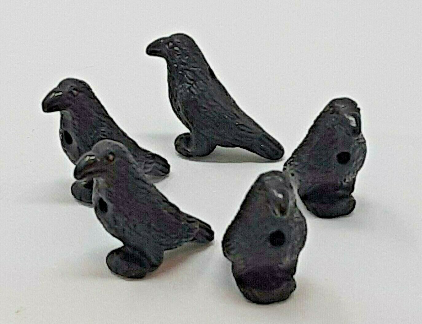Store Closing Sale Ends 12/31 Peruvian Ceramic Bead Raven Bird | eBay
