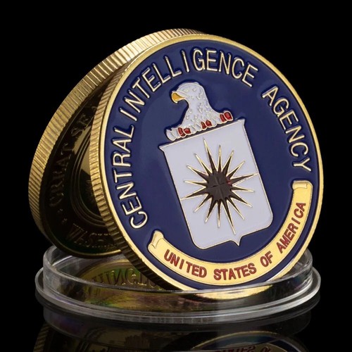 Central Intelligence Agency CIA Commemorative Challenge Coin Souvenir ...