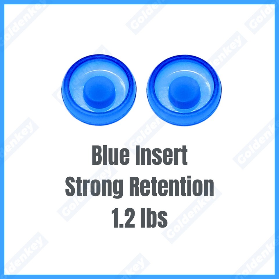 2Set Dental Implant Overdenture Locator Abutments Retention Caps Insert ...