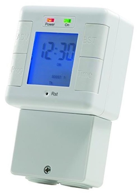 Masterplug 240V Digital Weekly Immersion Heater Timer White For Sale 