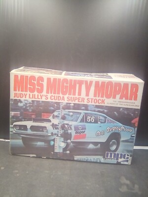 VINTAGE MPC MISS MIGHTY MOPAR JUDY LILLYS CUDA SUPER STOCK | eBay