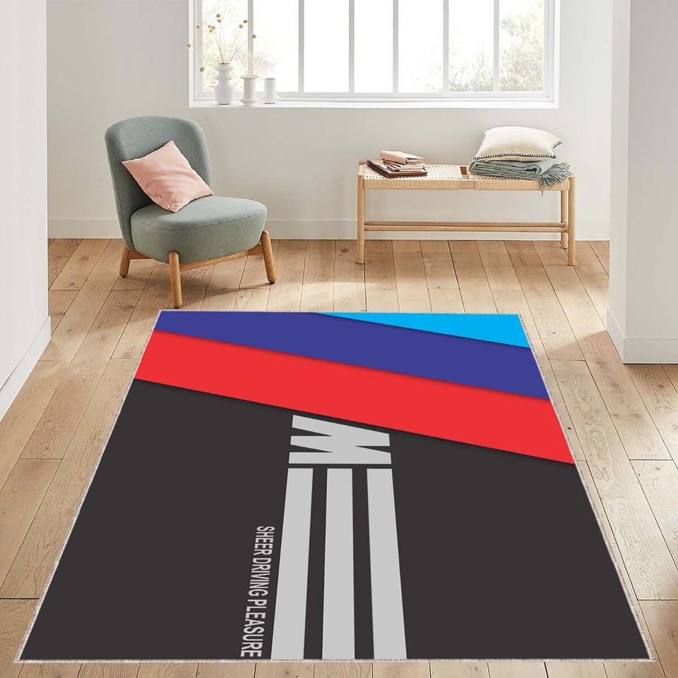 BMW Pattern Carpet, 535 Auto Rug, Car Rug, Msports Rug, Gift for BMW ...