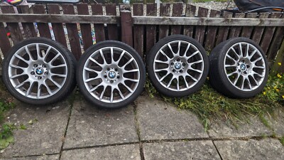 Set of 4 Genuine OEM BMW 216 BBS Motorsport Alloy Wheels + Tyres, 18 ...