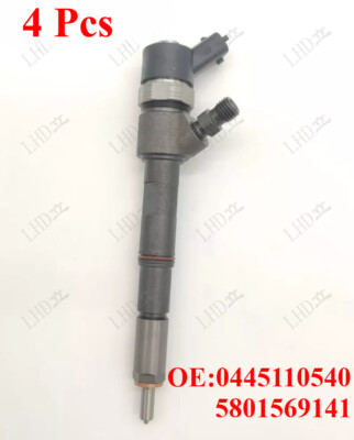 4X Fuel Injector 0445110540 5801569141 For Case F5HF F5BF New Holland ...